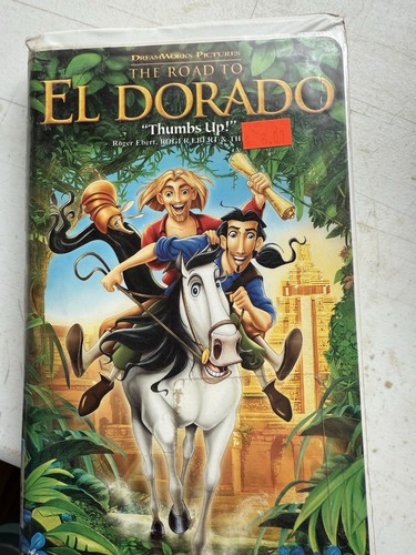 The Road to El Dorado (VHS, 2000, Clam Shell) BY DREAMWORKS | eBay
