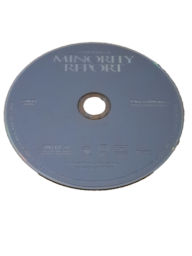 Minority Report 2002 Cyberpunk Action Film Tom Cruise Widescreen DVD ...