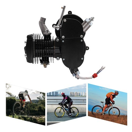 80CC 2-Stroke Bicycle Motor Kit Bike Motorized Petrol Gas Powered ...