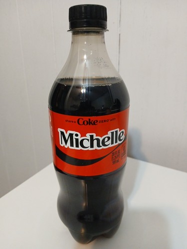 Share a Coke with Michelle 2025 Personalized Gift Coca~Cola Bottle 20oz ...