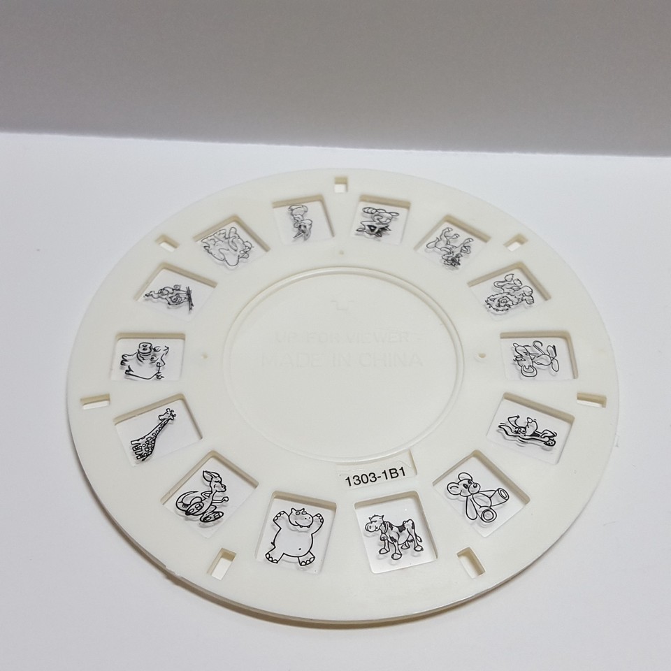 Vintage Lot 6 View Master Super Sketch 1303 Series Black & White Trace ...