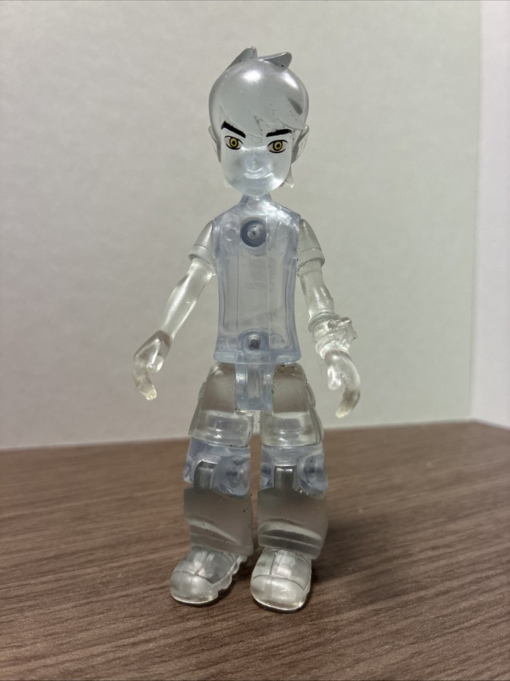 2006 Clear Translucent Invisible Ben 3.75" Action Figure Ben 10 ...