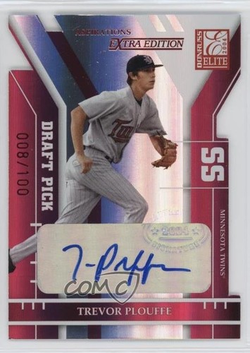 2004 Donruss Elite Extra Edition /100 Trevor Plouffe #300 Auto | eBay