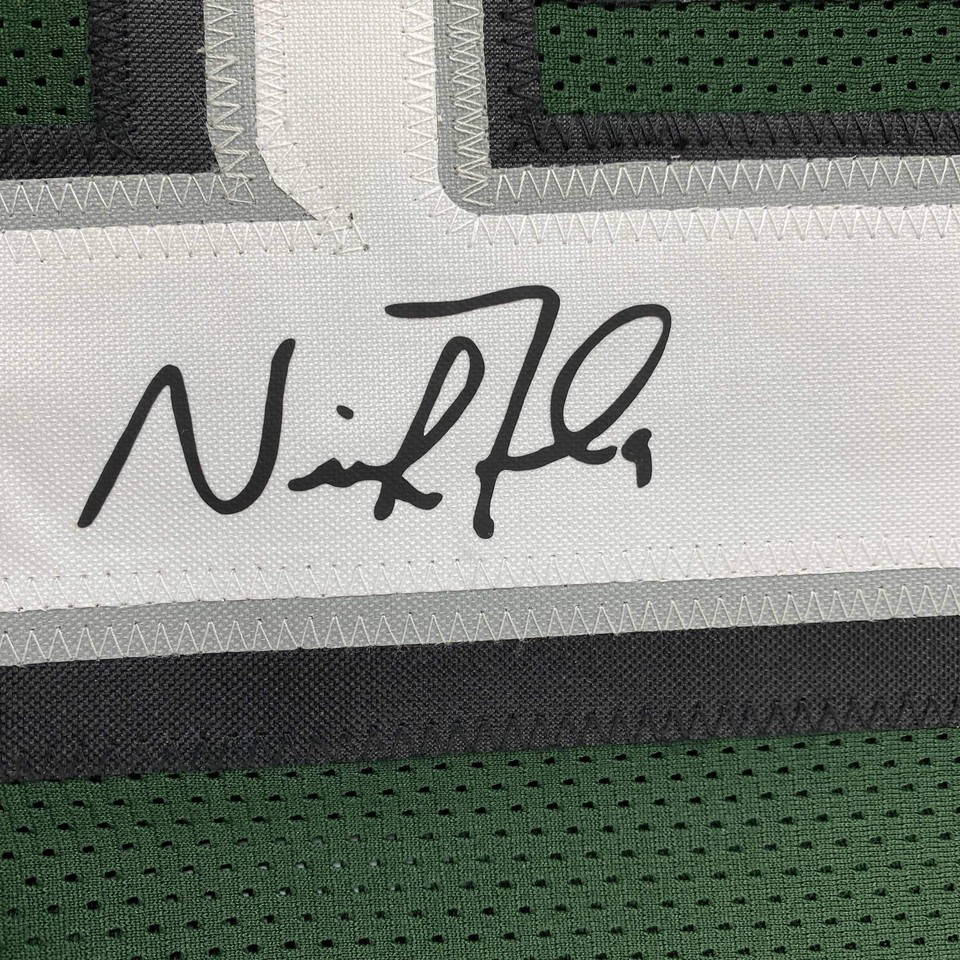 Facsimile Autographed Nick Foles Philadelphia Green Reprint Jersey Size ...