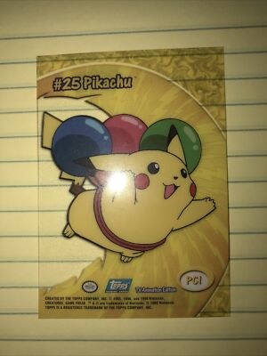 Pikachu 🌟 #25 Animation Edition @1995 Mint | eBay