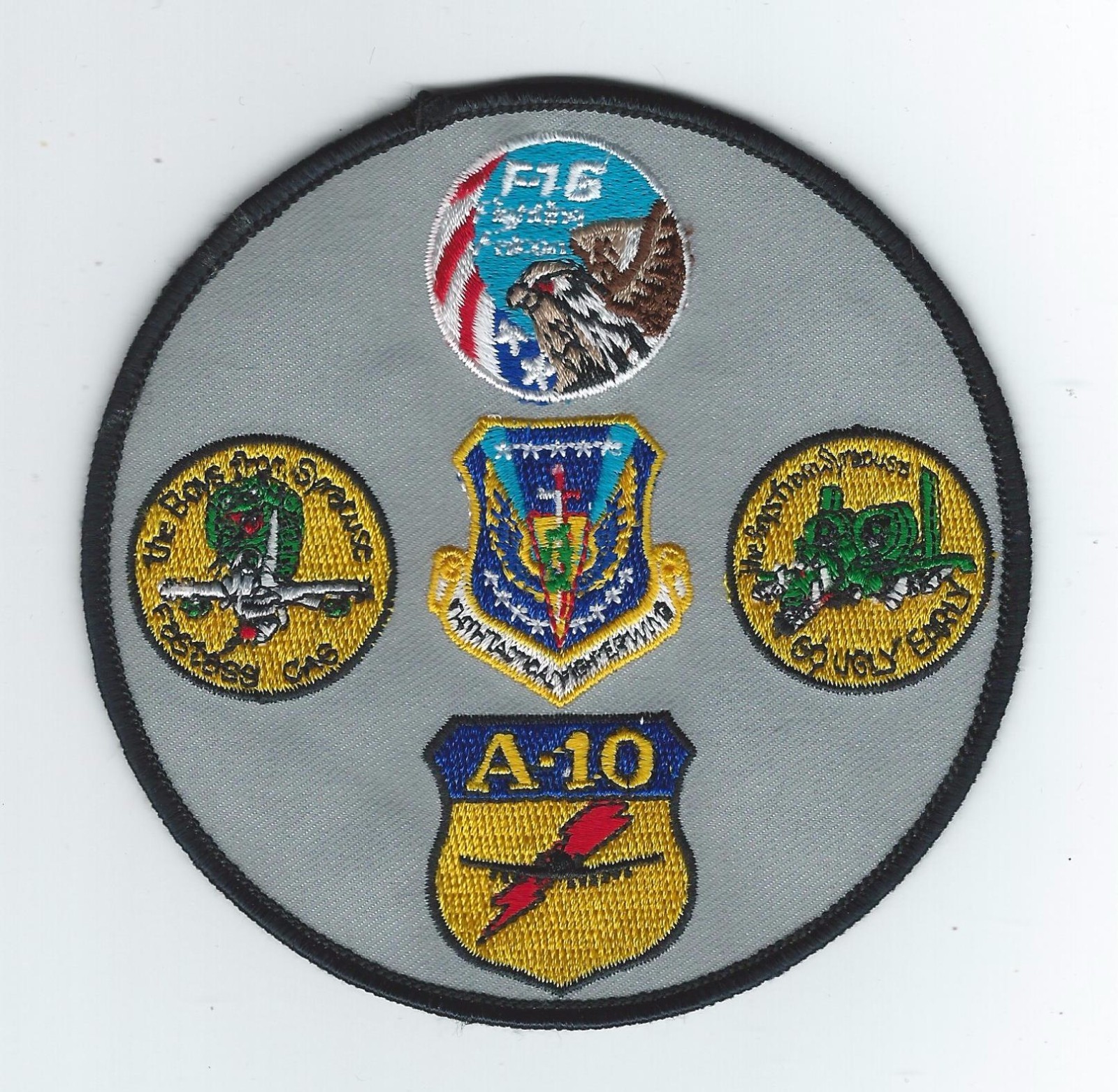 80's 174th TAC FIGHTER WING GAGGLE patch | eBay