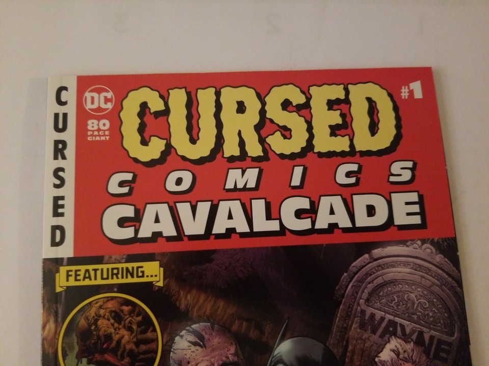 Cursed Comics Cavalcade #1 high grade VF Batman LOW PRINT RUN VF HORRoR ...