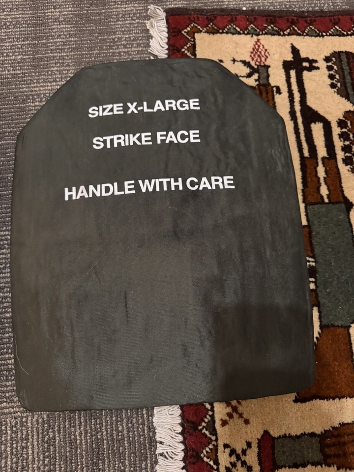 Military Army Tactical Surplus XL Large Strike Face Ballistic Plates ...