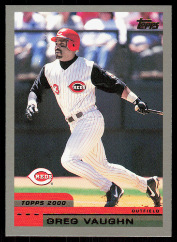 2000 Topps 113 Greg Vaughn Cincinnati Reds | eBay