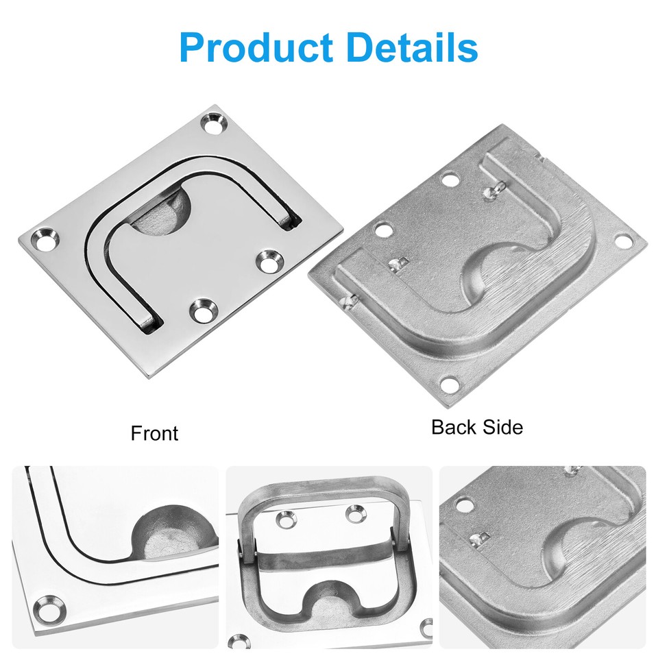 Boat Pull Flush Lift Ring Marine Grade Stainless Steel Boat Deck Hatch ...