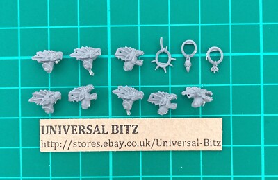 Phelynx Heads Collars L Escher Death-maidens Necromunda Wyld Warhammer ...