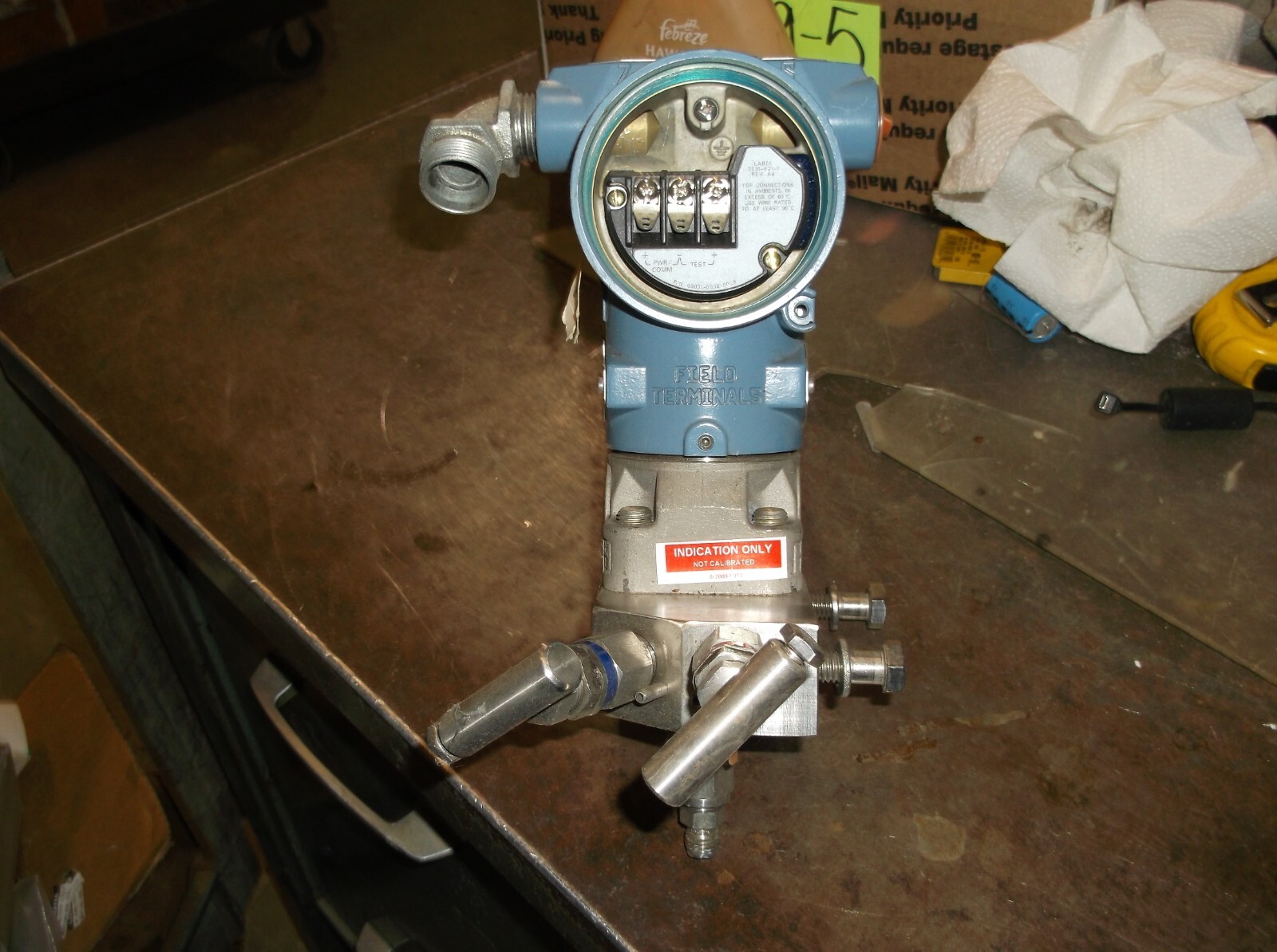 ROSEMOUNT 3051CG2A02A1AS5E5 PRESSURE TRANSMITTER 9 PSI MAX WP (711) | eBay