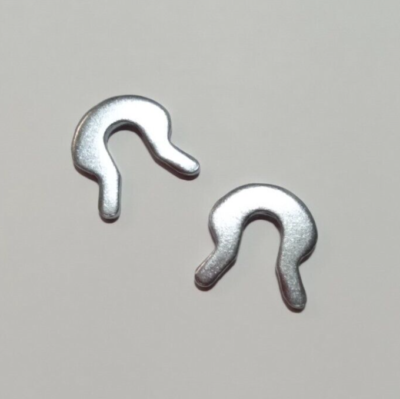 E-BRAKE RETAINING HORSESHOE CLIPS 2PK VOLKSWAGEN T2 BUS TRANSPORTER ...