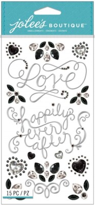 Wedding Bling Icons, scrapbook stickers - Jolee's Boutique 50-50911 | eBay