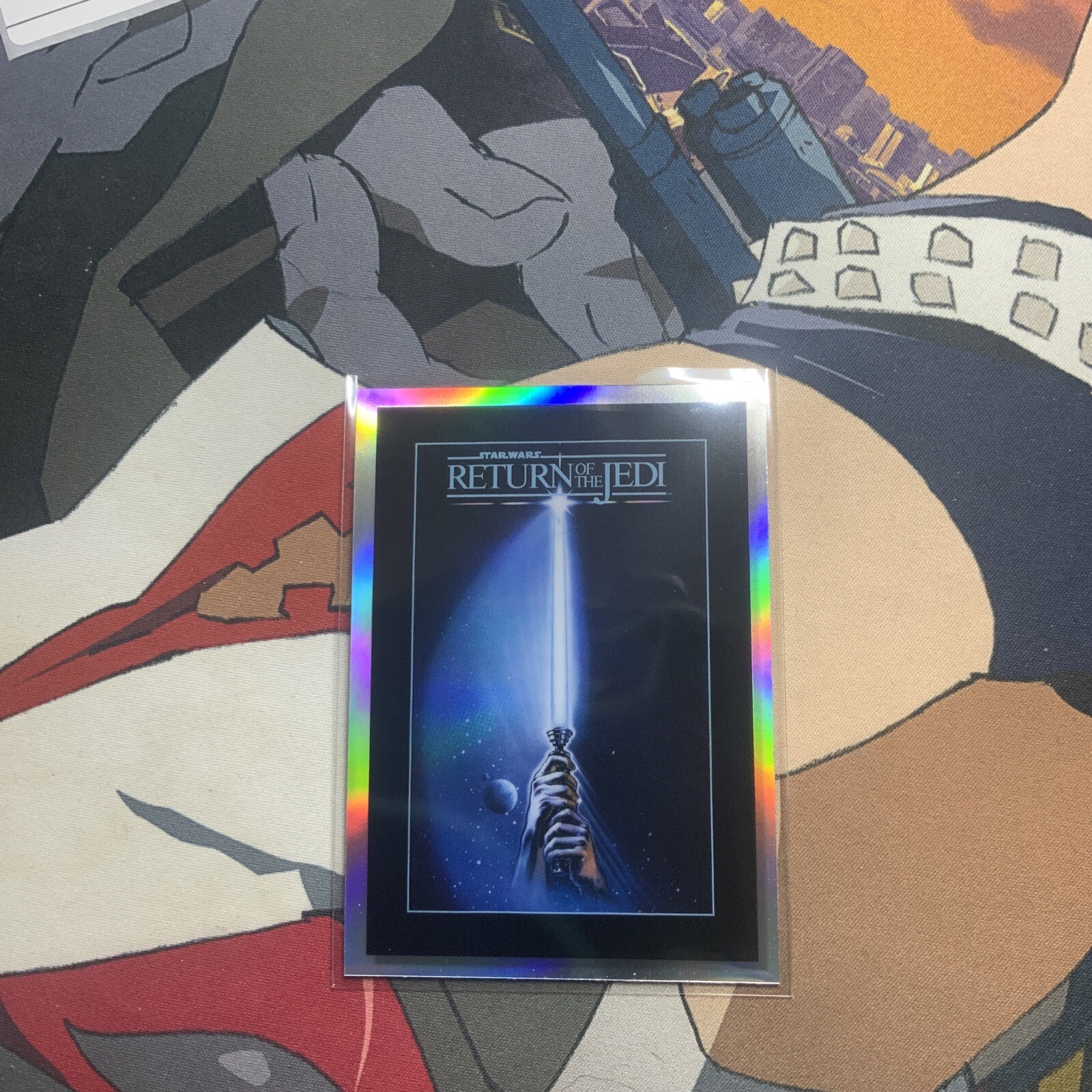 2023 Topps Chrome Star Wars Galaxy Return of the Jedi Poster #ROTJ-1 ...