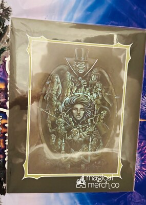 2023 Disney Parks Haunted Mansion Spirits By Darren Wilson Matte Print ...