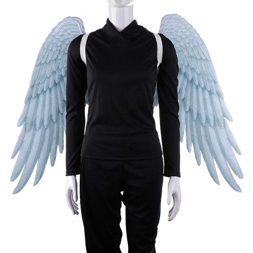 Black Angel Wings Costume For Men