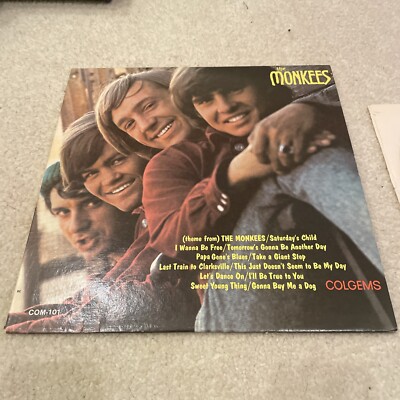 The Monkees Debut First Album Original 1966 Colgems Records Vinyl LP ...