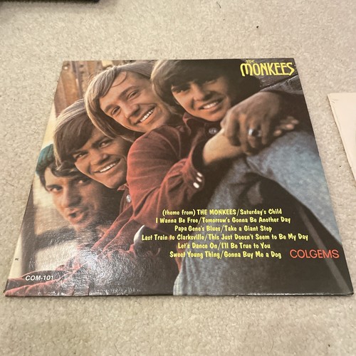 The Monkees Debut First Album Original 1966 Colgems Records Vinyl LP ...