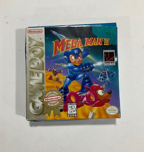 Mega Man II Game Boy Nintendo In Box Tested Works 1991 Capcom Players ...