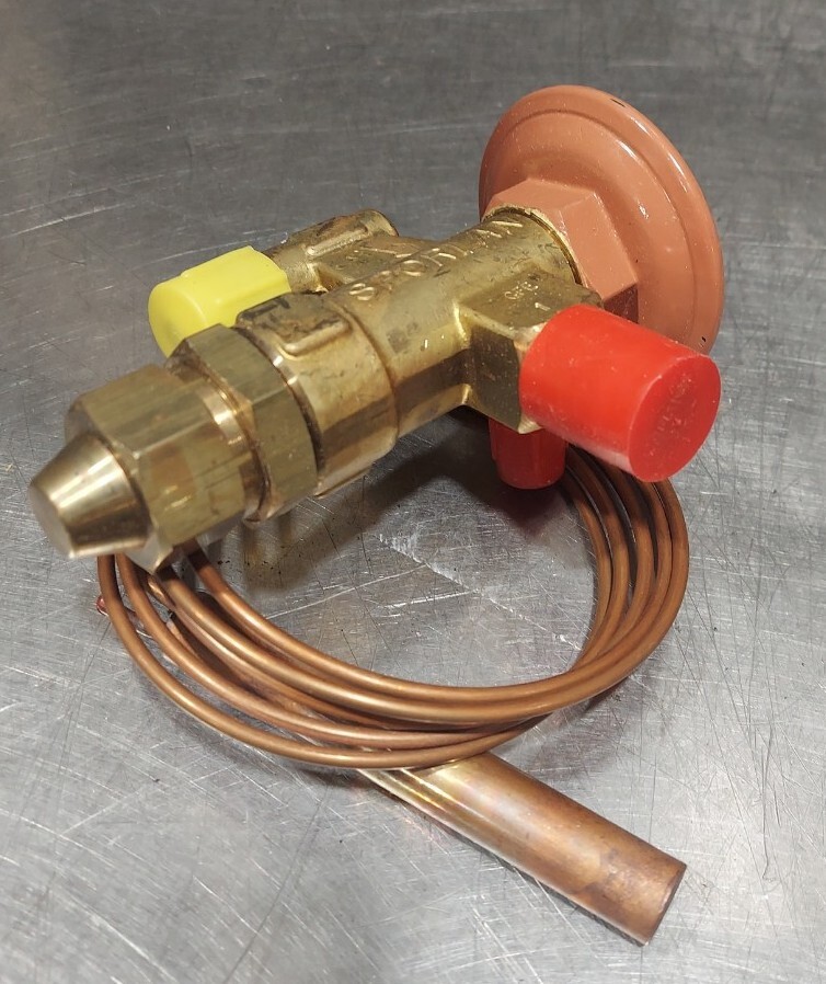 SPORLAN GFE-1-C 3/8" Inlet x 1/2" outlet Thermostatic Expansion Valve w/ 5' CAP | eBay