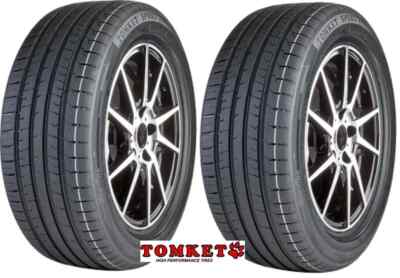 X 2 New 225 55 17 Tomket Sport 101W X/L 2255517 B RATED FOR WET GRIP ...