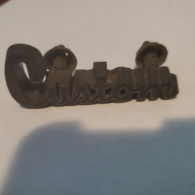 1972 To 80 Dodge D100 d150 W100 150 4x4 Warlock Custom Dash Emblem ...