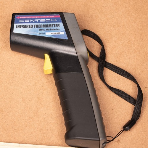 Thermometer Cen-tech Infrared non-contact, just point and scan for temp ...