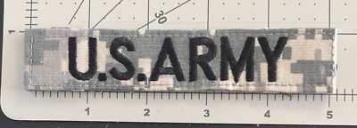 U.S. ARMY Digital Camo OCP Pocket Tape Patch Hook Back | eBay