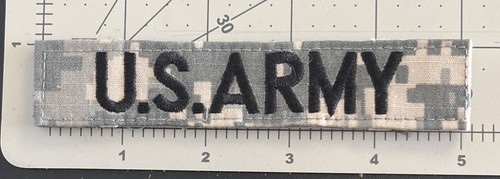 U.S. ARMY Digital Camo OCP Pocket Tape Patch Hook Back | eBay