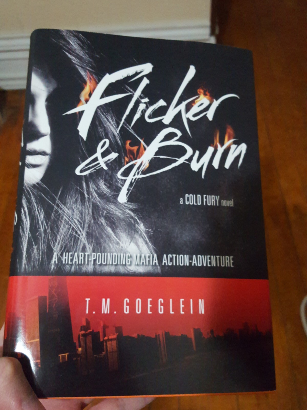 Flicker and Burn by T. M. Goeglein (2013, Hardcover) for sale online | eBay