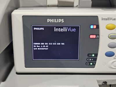 Philips IntelliVue X2 M3002A Patient Monitor SW J.10.45 HW B.00.04 SN ...