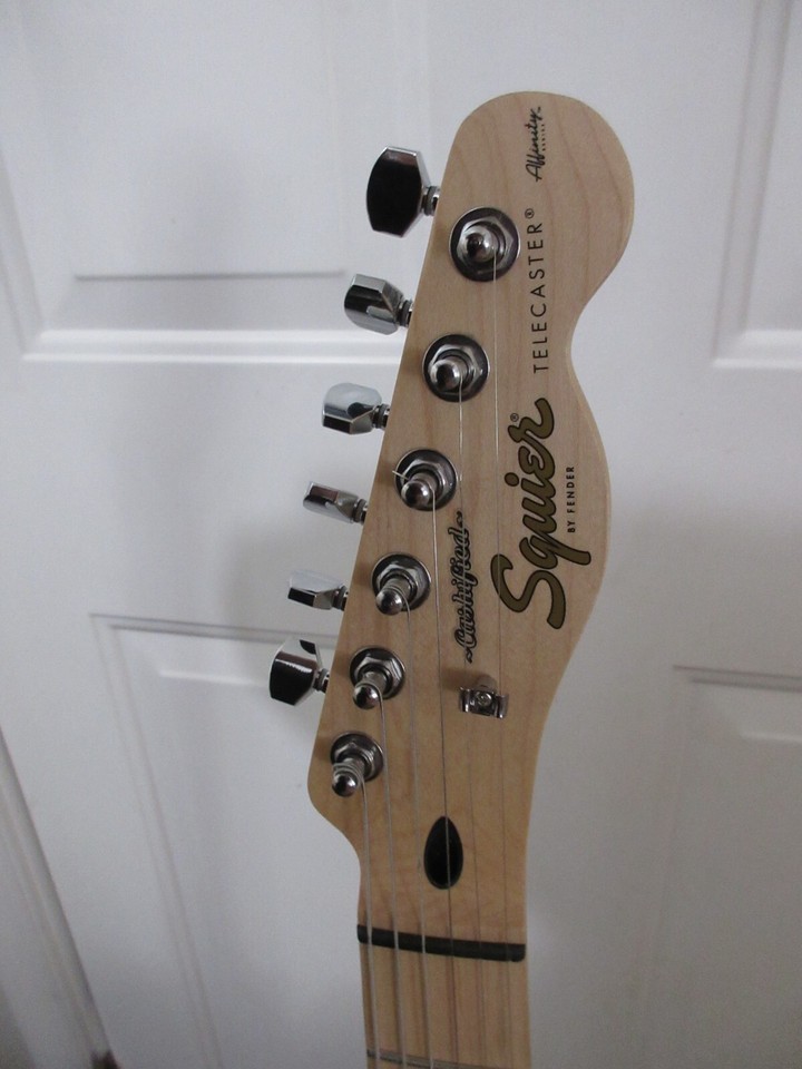 ~Cashified~ Fender Squier TeleCaster: w/Clear Pickguard, Optional ...