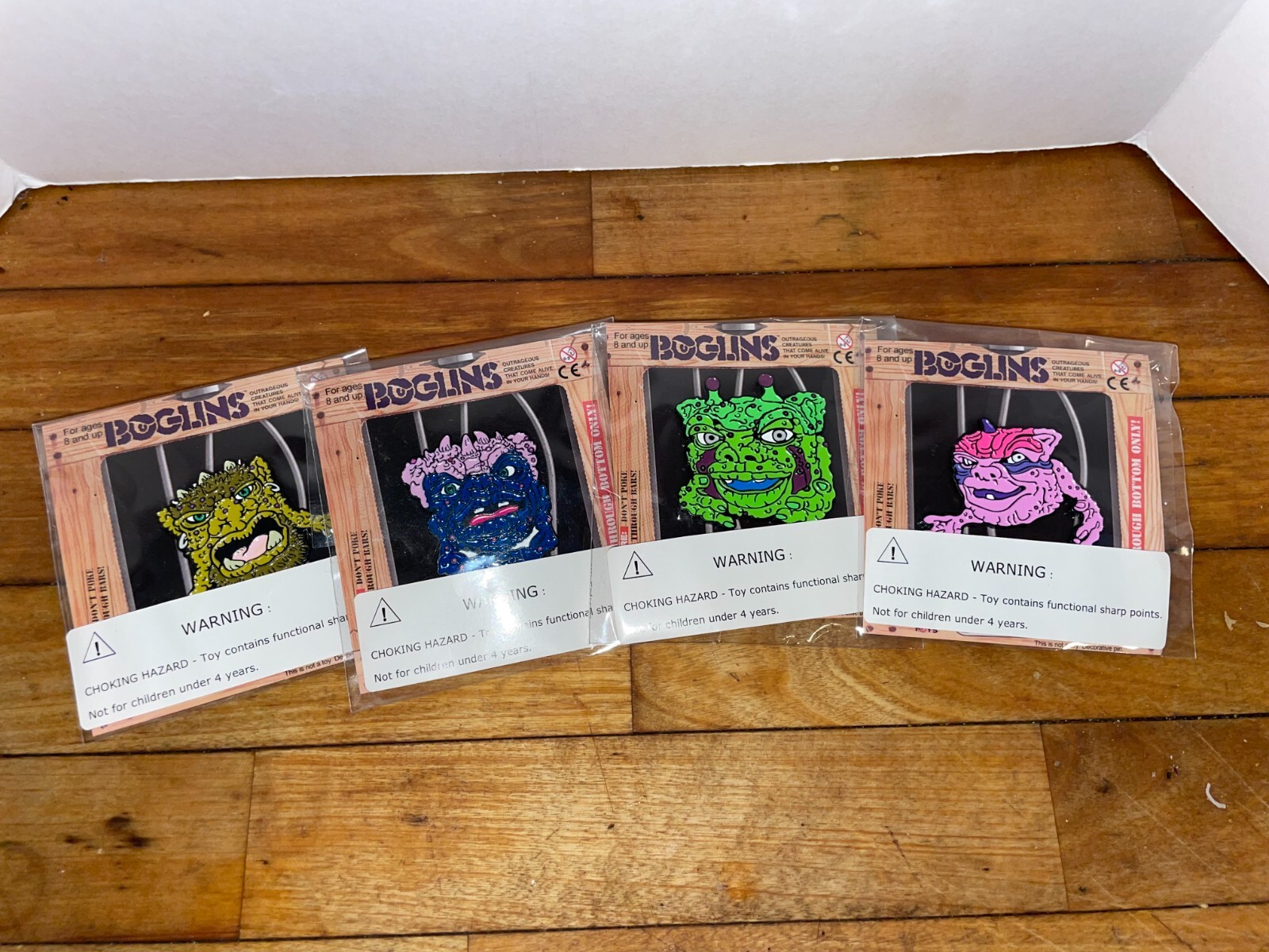 Lot of 4 Boglins Pins Topor Wort MORE | eBay