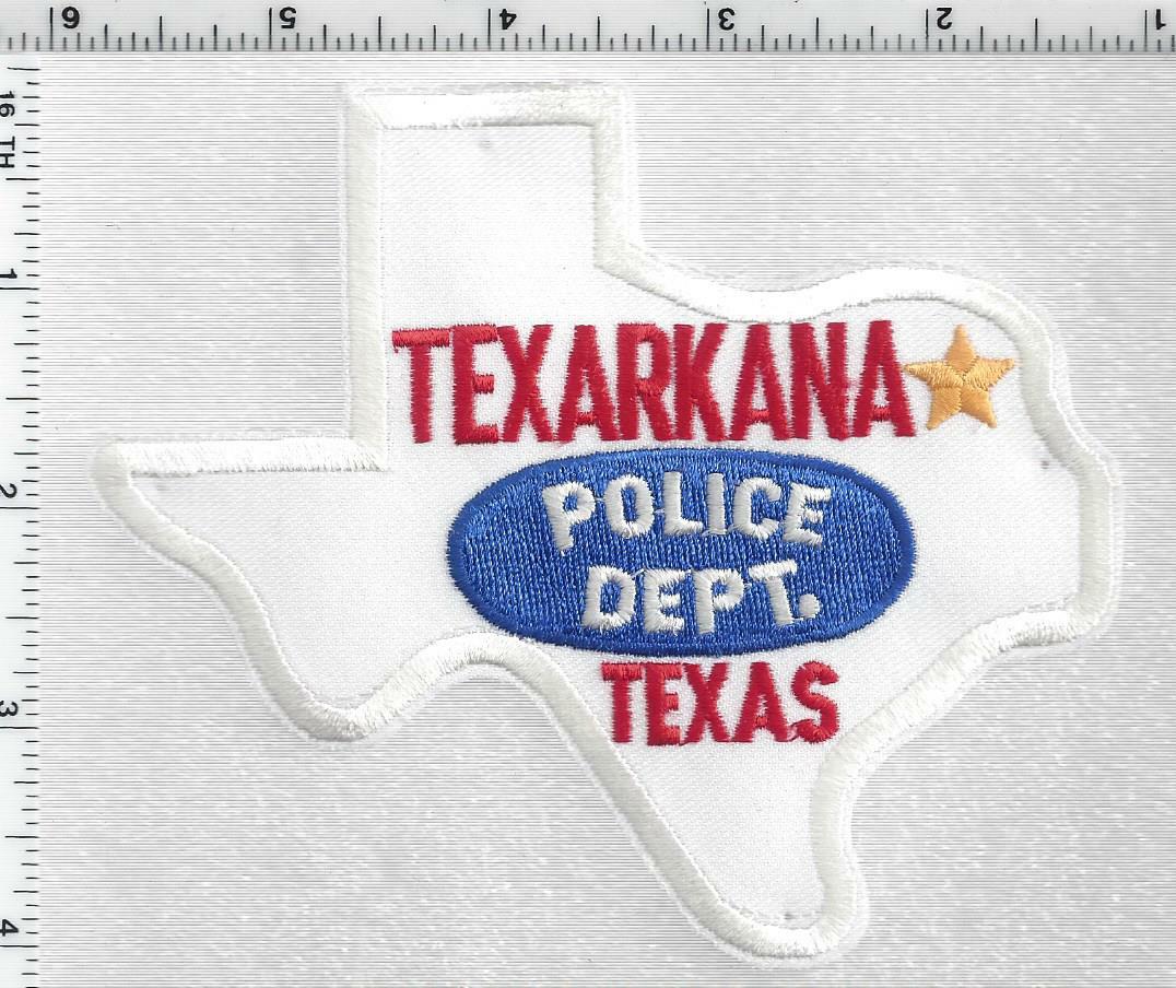 Texarkana Police (Texas) 1st Issue Shoulder Patch | eBay