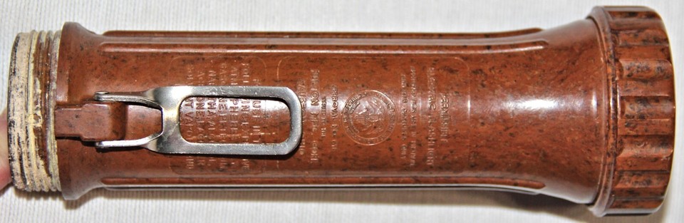 ORIGINAL BAKELITE US BUREAU OF MINES PERMISSIBLE ELECTRIC FLASHLIGHT | eBay