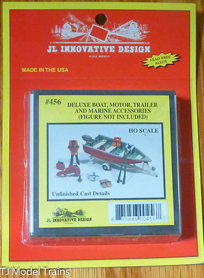 JL Innovative Design #456 Deluxe Boat, Motor, Trailer, & Marine ...