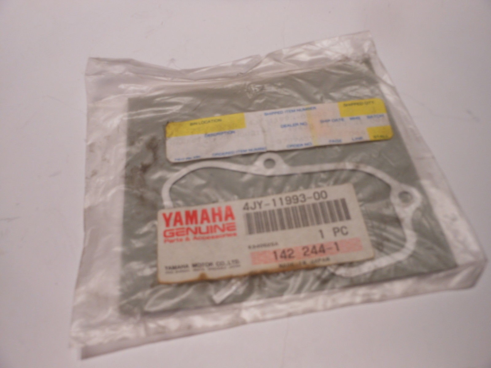 NOS Yamaha YZ125 Exhaust Valve Housing Gasket PN:4JY-11993-00 | eBay