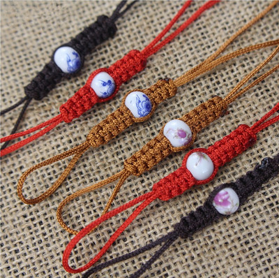 10pcs/lot rope for tea pot lid bead decoration pot's string tea set ...