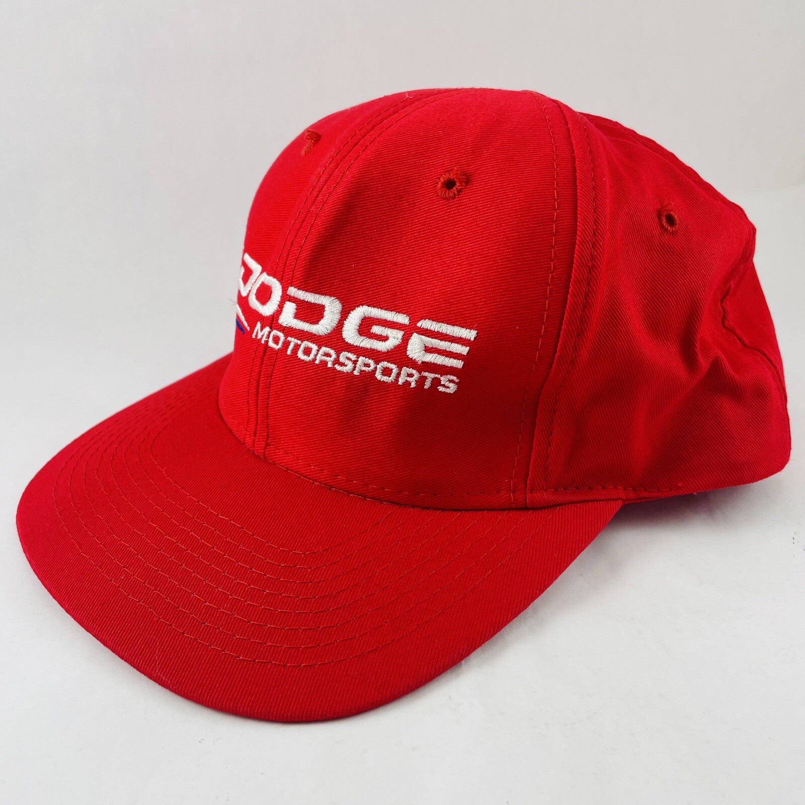 Dodge Motorsports Hat Adjustable Cap - Red Snapback - Gem