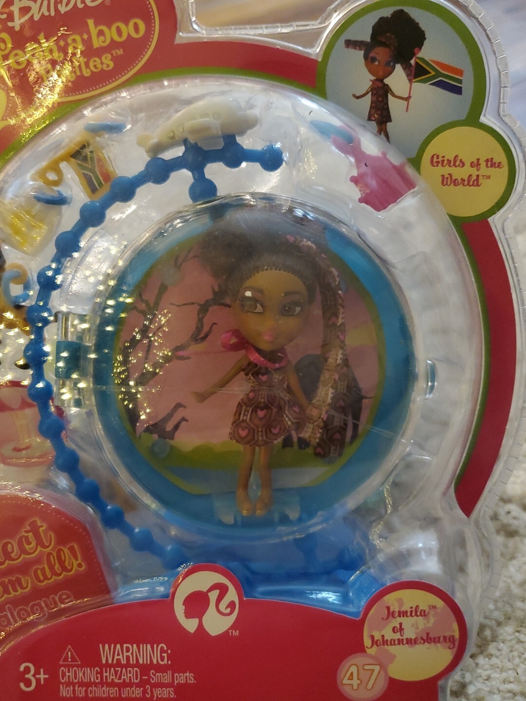 2008 Barbie Peek A Boo Petites Girls of the World #47 Jemila of ...