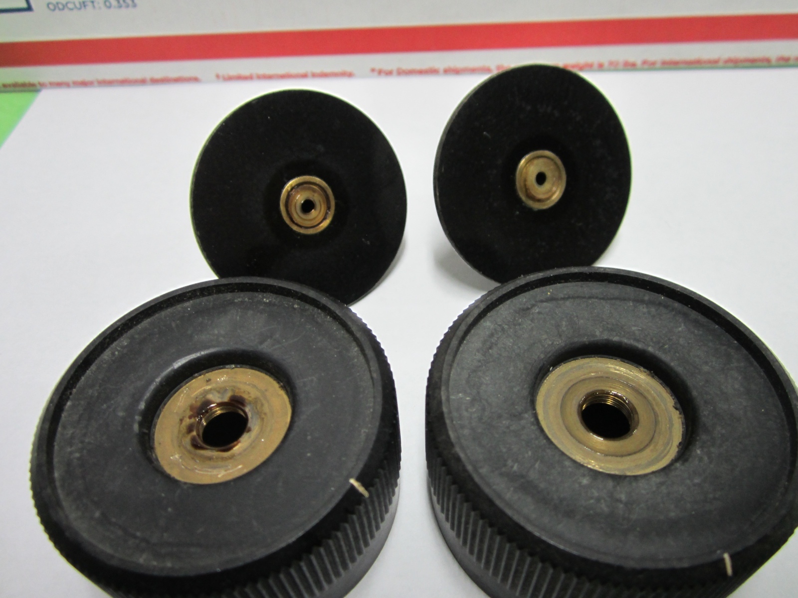 MICROSCOPE PART PAIR KNOBS ZEISS GERMANY BIN#R1-13 | eBay