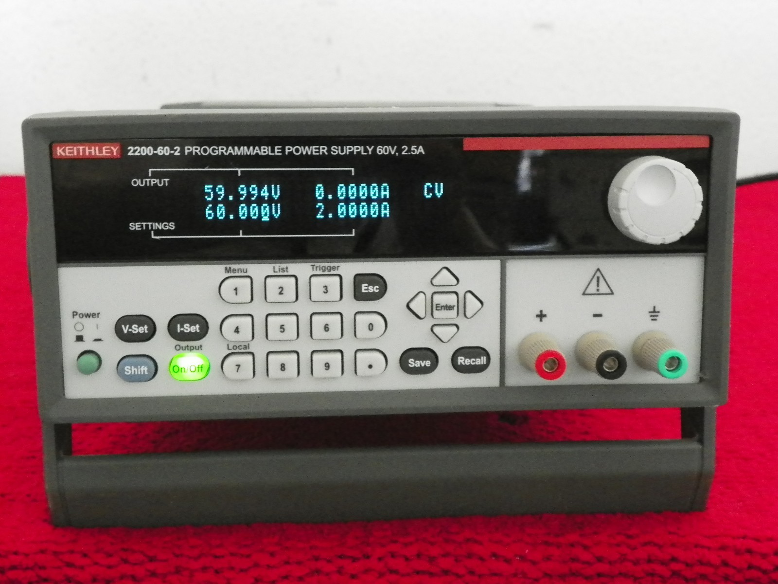 Keithley 2200-60-2 60V 2.5A Programmable DC Power Supply 90 DAY ...