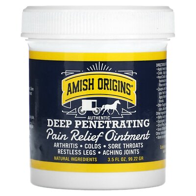 Authentic Deep Penetrating, Pain Relief Ointment, 3.5 fl oz (99.22 g) | eBay