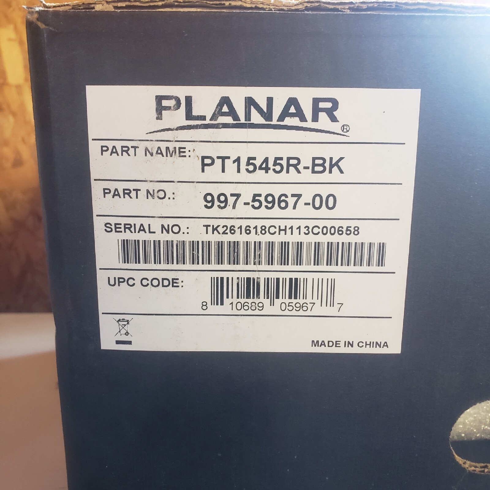 Planar SyncMaster 997596702 15 inch Widescreen LCD Monitor for sale ...