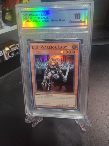 Yu-Gi-Oh! - D.D. Warrior Lady - DCR Unlimited Super Rare - CC&G 10 ...
