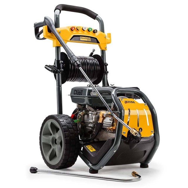 Jet-USA Jet-Fighter Series CX660 4800PSI 8HP Petrol Pressure Washer for ...