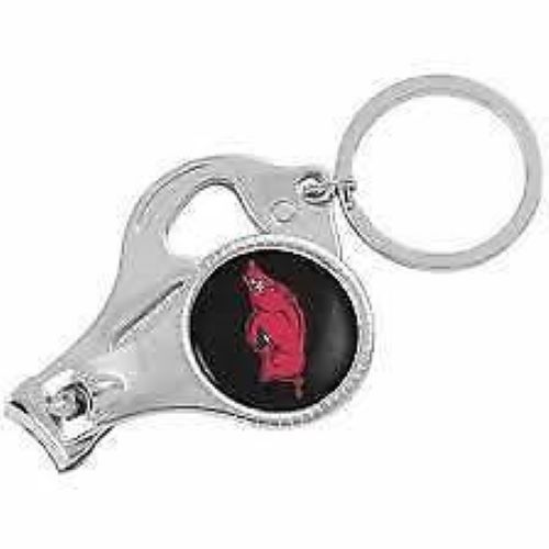 NCAA 3-in-1 Nail Clipper Bottle Opener Keychain | eBay