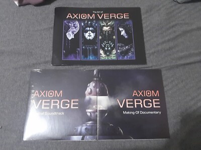 New Axiom Verge Soundtrack CD + Documentary Blu-ray + Artbook Badland ...