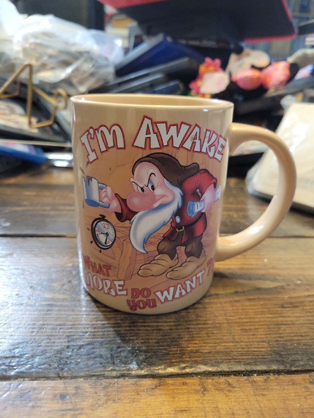 Disney Coffee Mug Jerry Leigh Snow White Grumpy | eBay